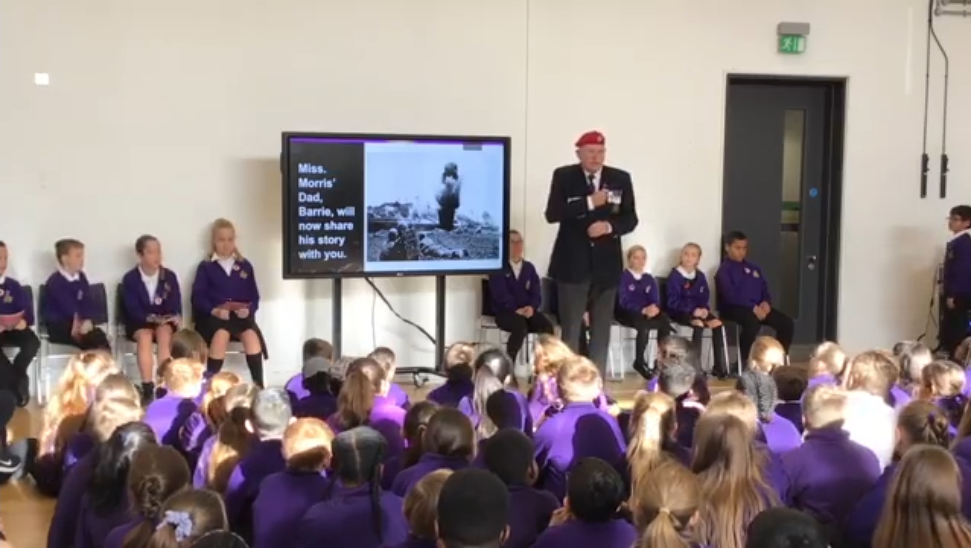 Elm Park Primary School holds Remembrance Assembly for some very ...