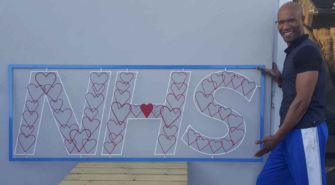 Sculpture of thanks to the NHS | The Havering Daily