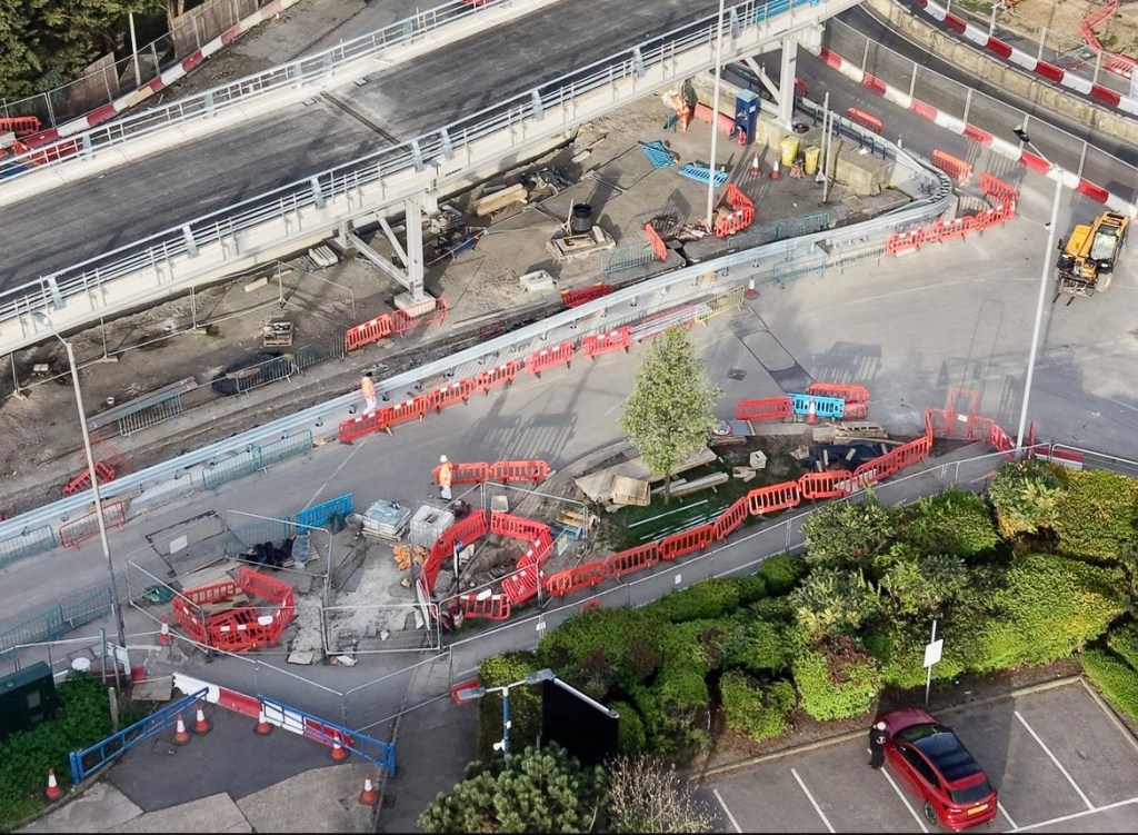 Gallows Corner works enter final stretch as new photos reveal major ...